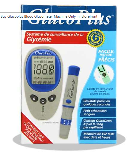 Glucoplus Blood Sugar Monitor price in Nairobi – Comfys Care