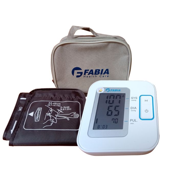 Fabia Home Blood Pressure BP Monitor (Large Adult Bicep Cuff And Voice – Comfys Care