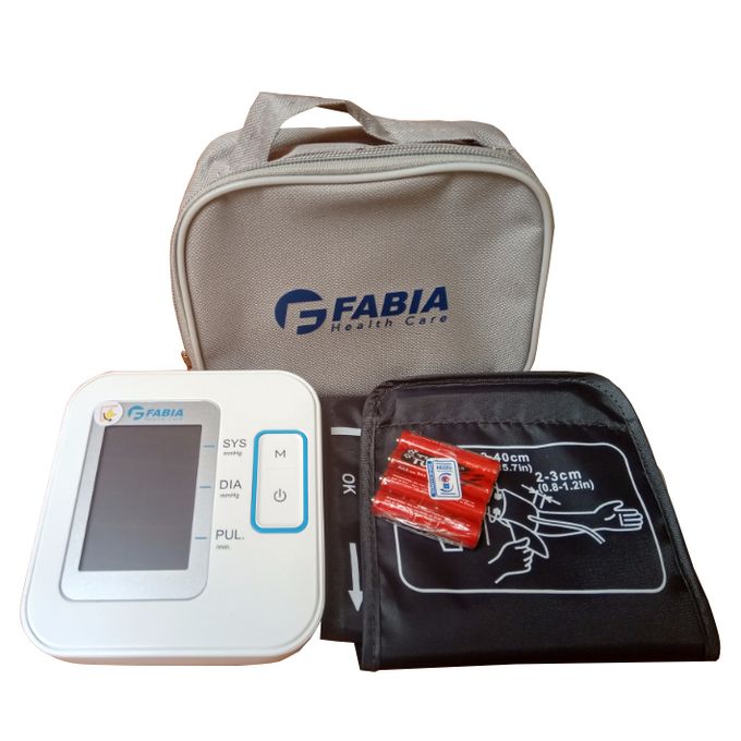 Fabia Home Blood Pressure BP Monitor (Large Adult Bicep Cuff And Voice | Comfys Care